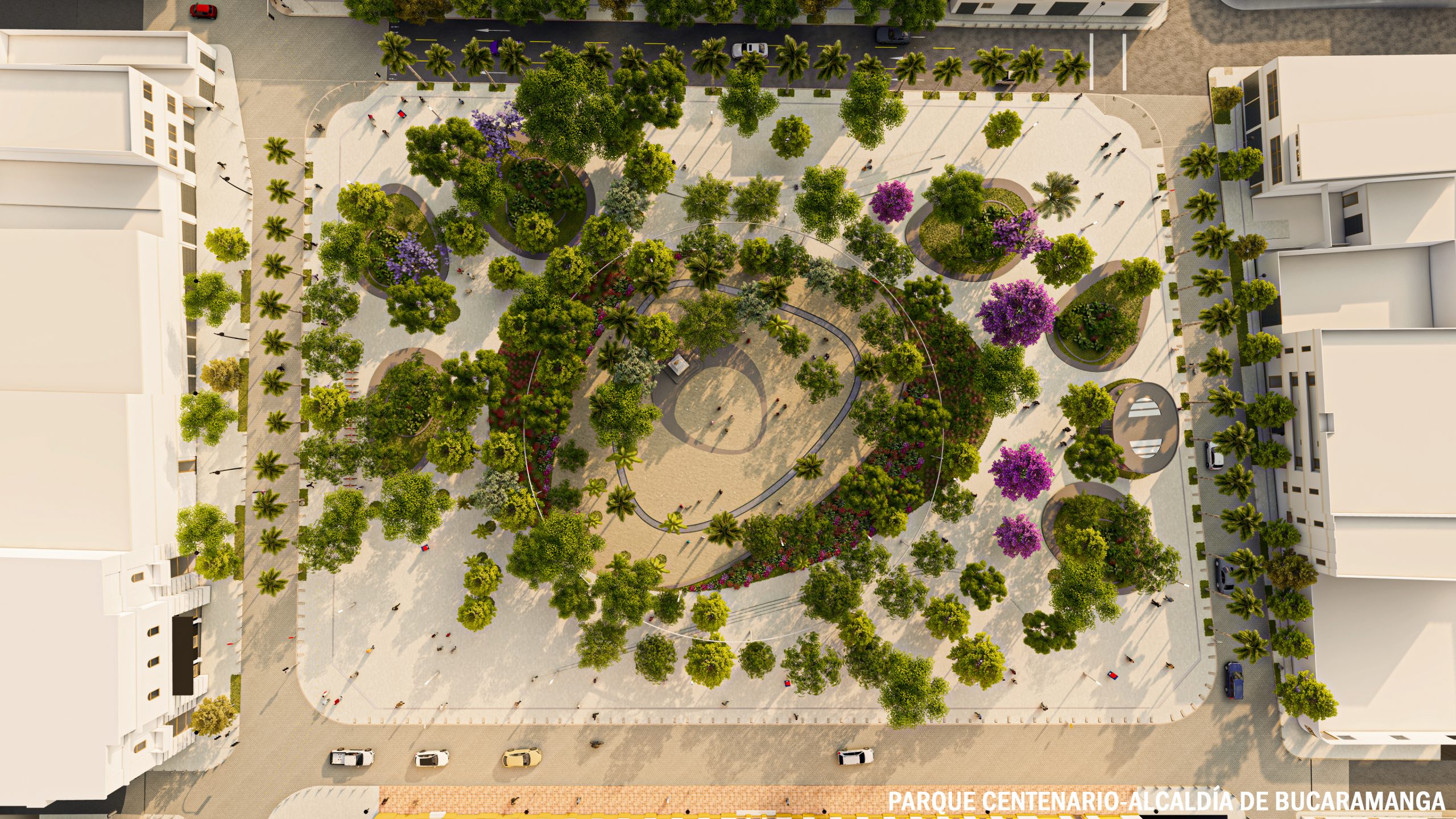 Así avanza la transformación del parque Centenario