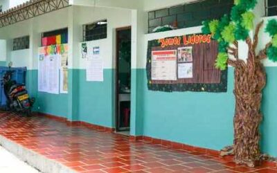 Así fue el mejoramiento de las instalaciones del colegio Santander, sede D